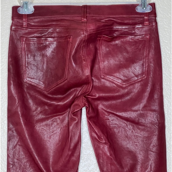 J Brand | Jeans | J Brand 0 Lamb Leather Skinny Jeans With Zippers At ...